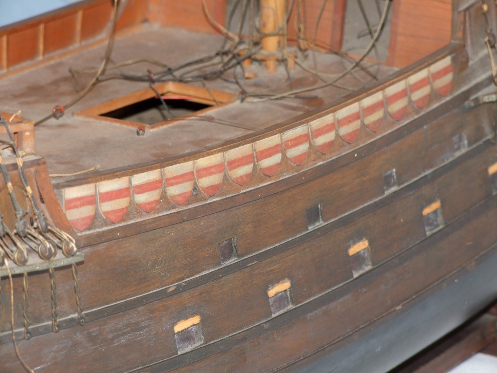 Elizabethan Galleon missing guns and gun ports | JSB Model Restorations