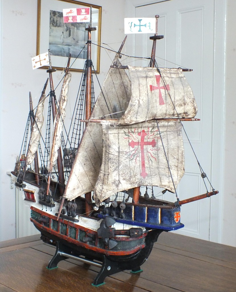 Completed Galleon 001 | JSB Model Restorations
