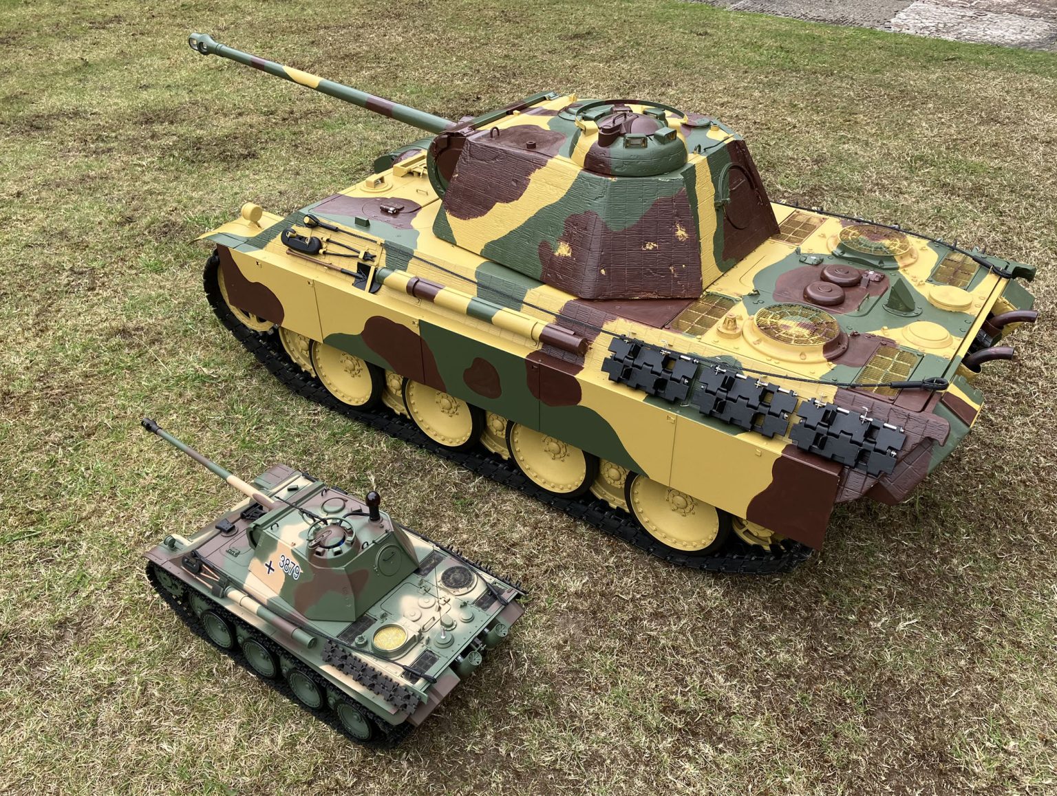 Building a 1/6th scale R/C Panther Ausf G | JSB Model Restorations